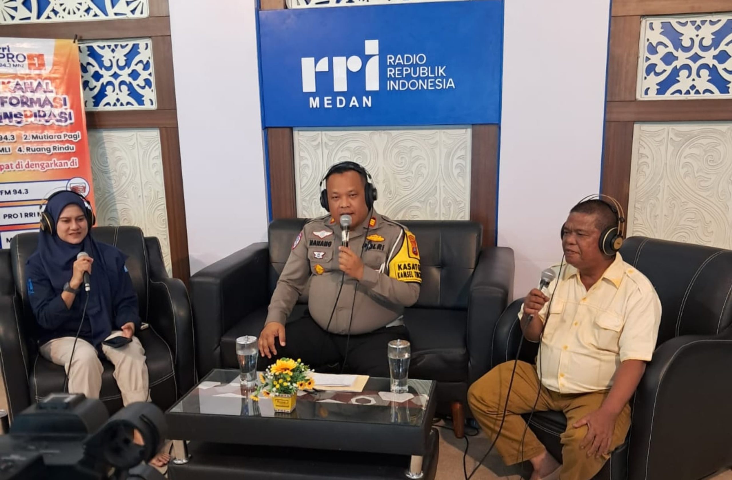 Kasat Lantas Polres Tebing Tinggi Jadi Narasumber RRI Medan Bahas ...